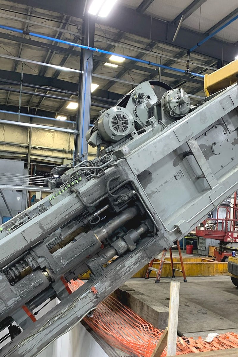 New 825 Ton Compaction Presses | Atlas Pressed Metals